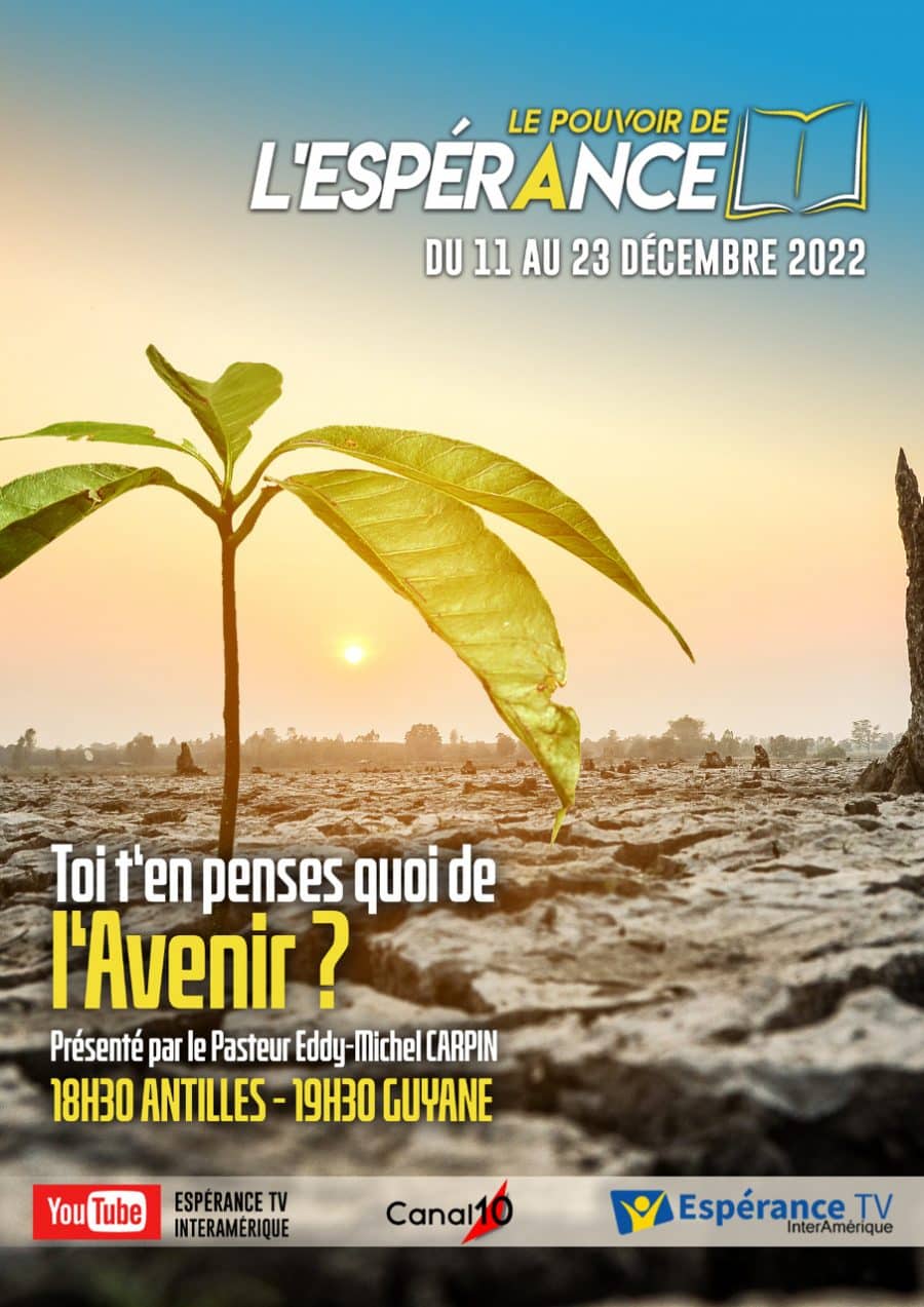 Conférences Bibliques : Le Pouvoir de l'Espérance - Eglise Adventiste ...